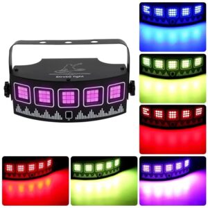 strobe light for parties led disco dancing party bar mini indoor rgb sound activated & speed control dj flashing light for parties light