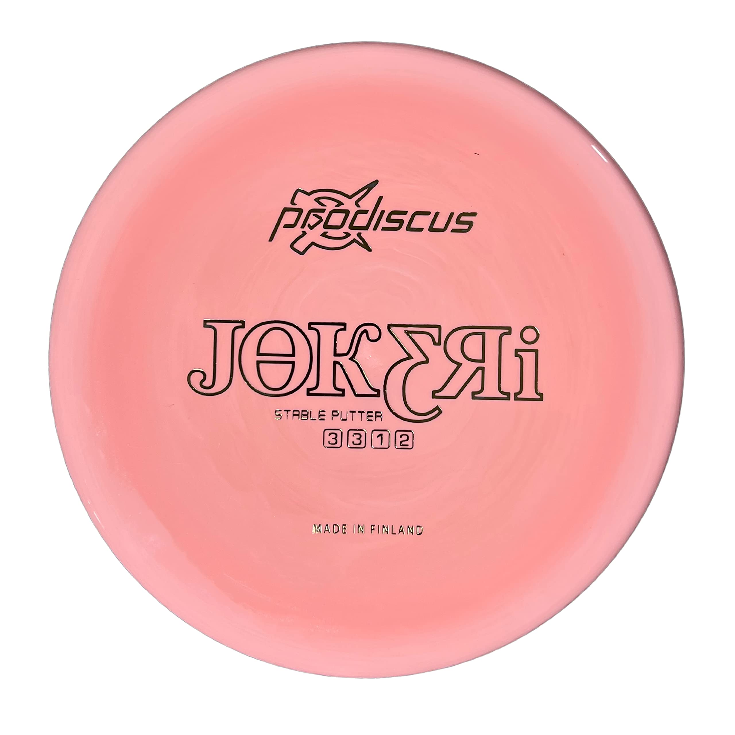 Jokeri | Disc Golf Overstable Approach Putter | Ultrium Plastic by Prodiscus (Colors Vary)