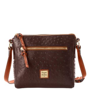 dooney & bourke ostrich allison crossbody shoulder bag