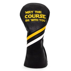 golf club head cover may the course be with you (for driver(1pcs))