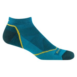 darn tough men's light hiker no show lightweight with cushion hiking sock (style 1990) - cascade, x-large