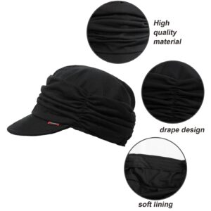 ColorSun Fashion Hat Cap with Brim Visor for Woman Ladies, Best for Daily Use