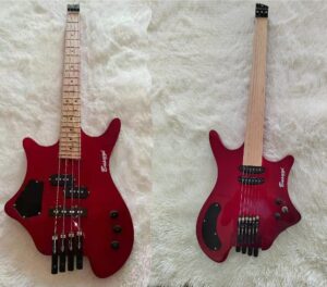 4 string bass/ 6 string lead headless fretless bass busuyi guitar right