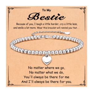 ungent them bestie gifts for women friendship bestie best friend bracelet birthday christmas galentines valentines day gifts for women friends her