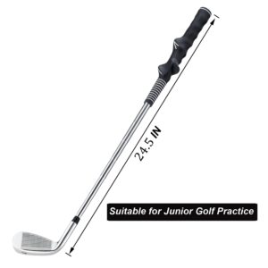 MAZEL Short 7 Iron Golf Club for Kids Boys & Girls Aged 6-9 Years - Junior Practice Golf Iron,24.5 Inch