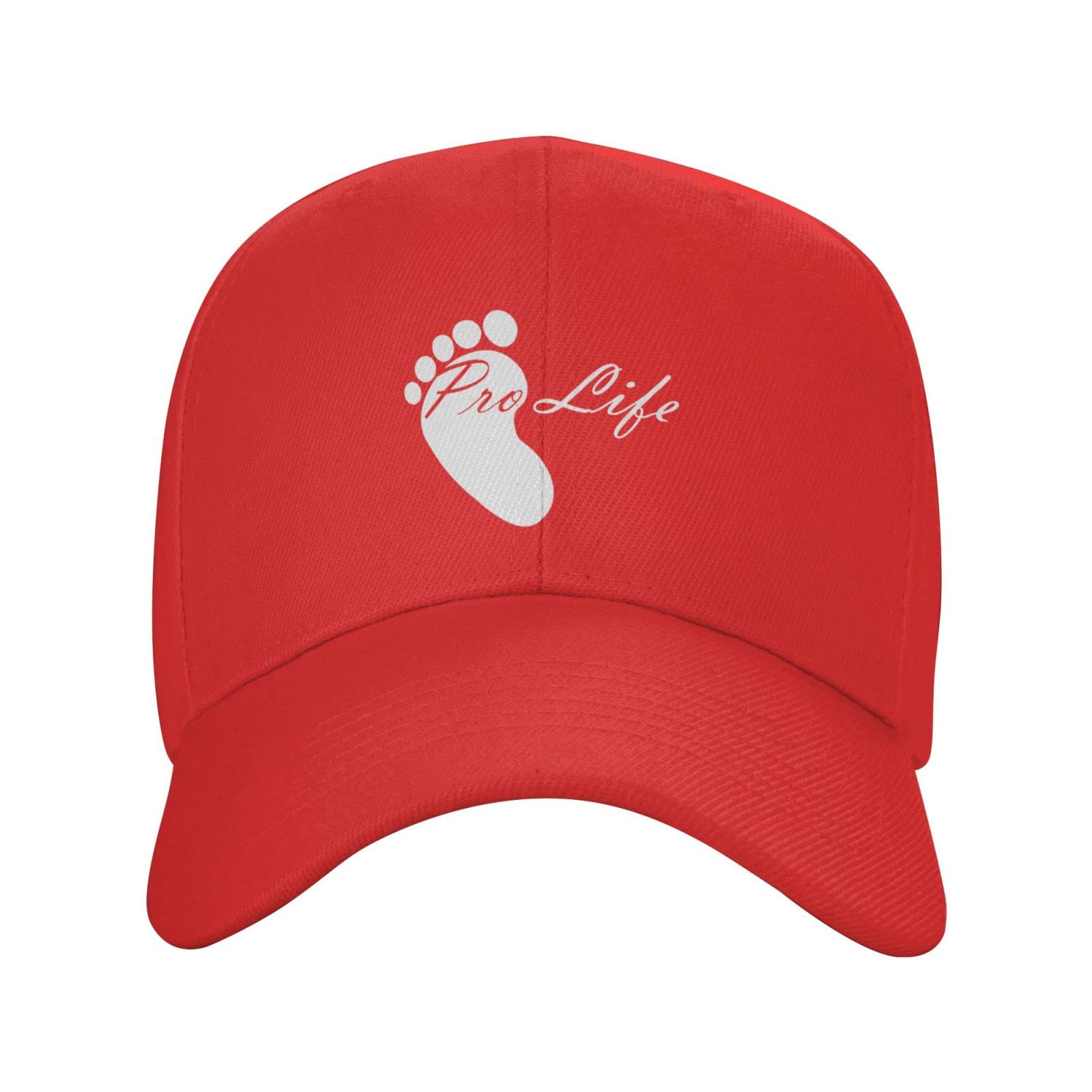 Pro Life Choose Life Baseball Cap for Men Women Fashion Golf Hat Adjustable Red Trucker Hats