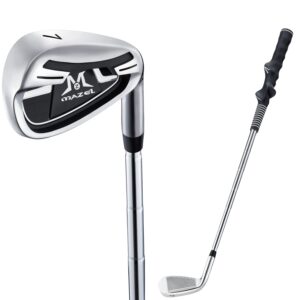 mazel short 7 iron golf club for kids boys & girls aged 6-9 years - junior practice golf iron,24.5 inch