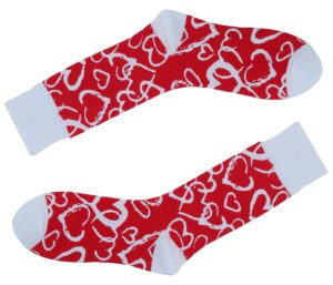 man of men valentine's day socks - soft cotton, trendy simply romance