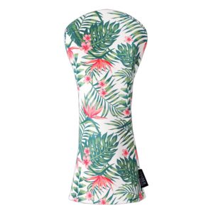 shabier golf hawaiian style golf wood club headcover driver cover for taylormade m5 m6 driver (driver head cover)