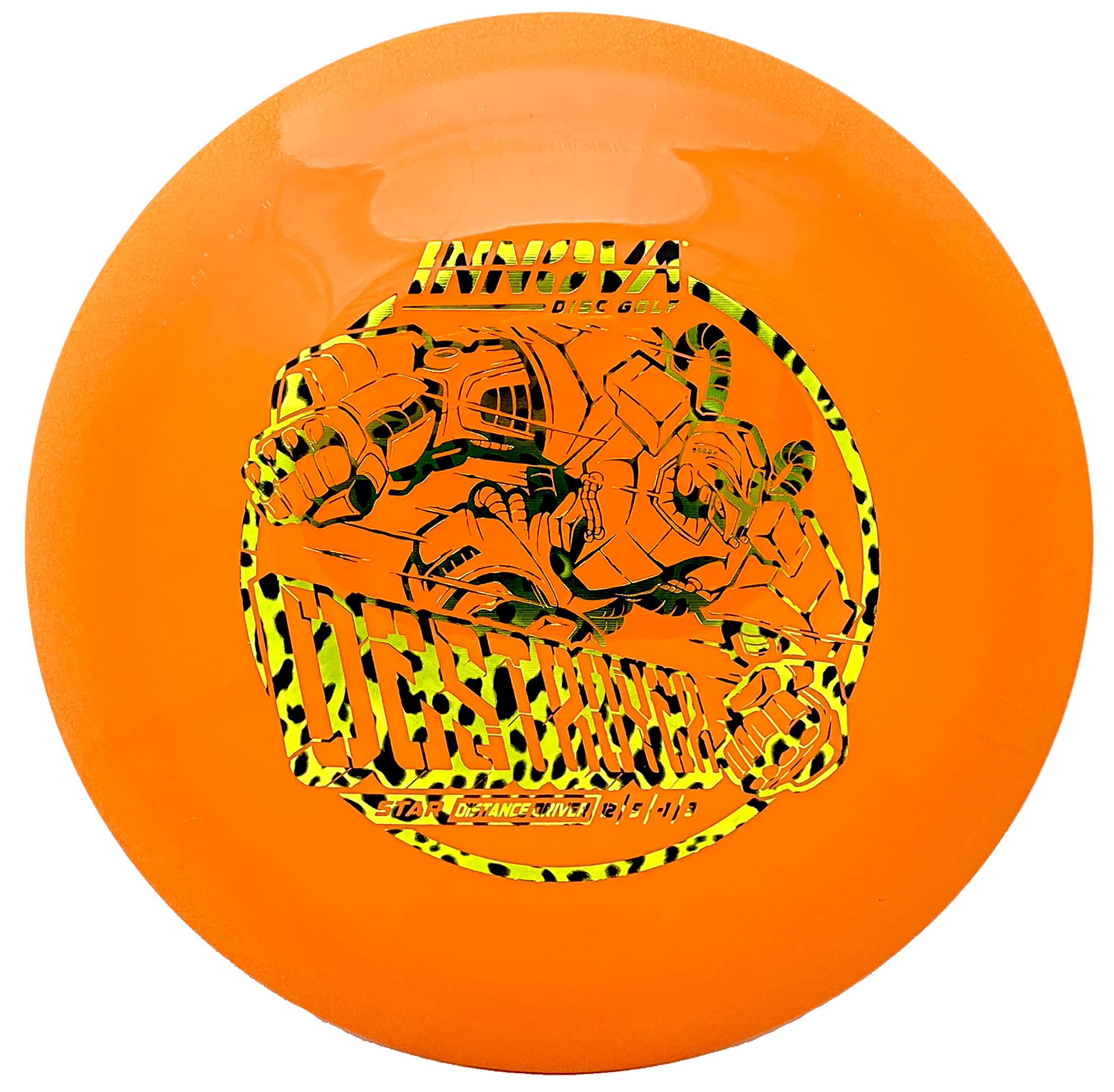 Innova Discs Star Destroyer 2023 Robot Stamp Disc Golf Driver – Distance Driver for Disc Golf (170-172g)