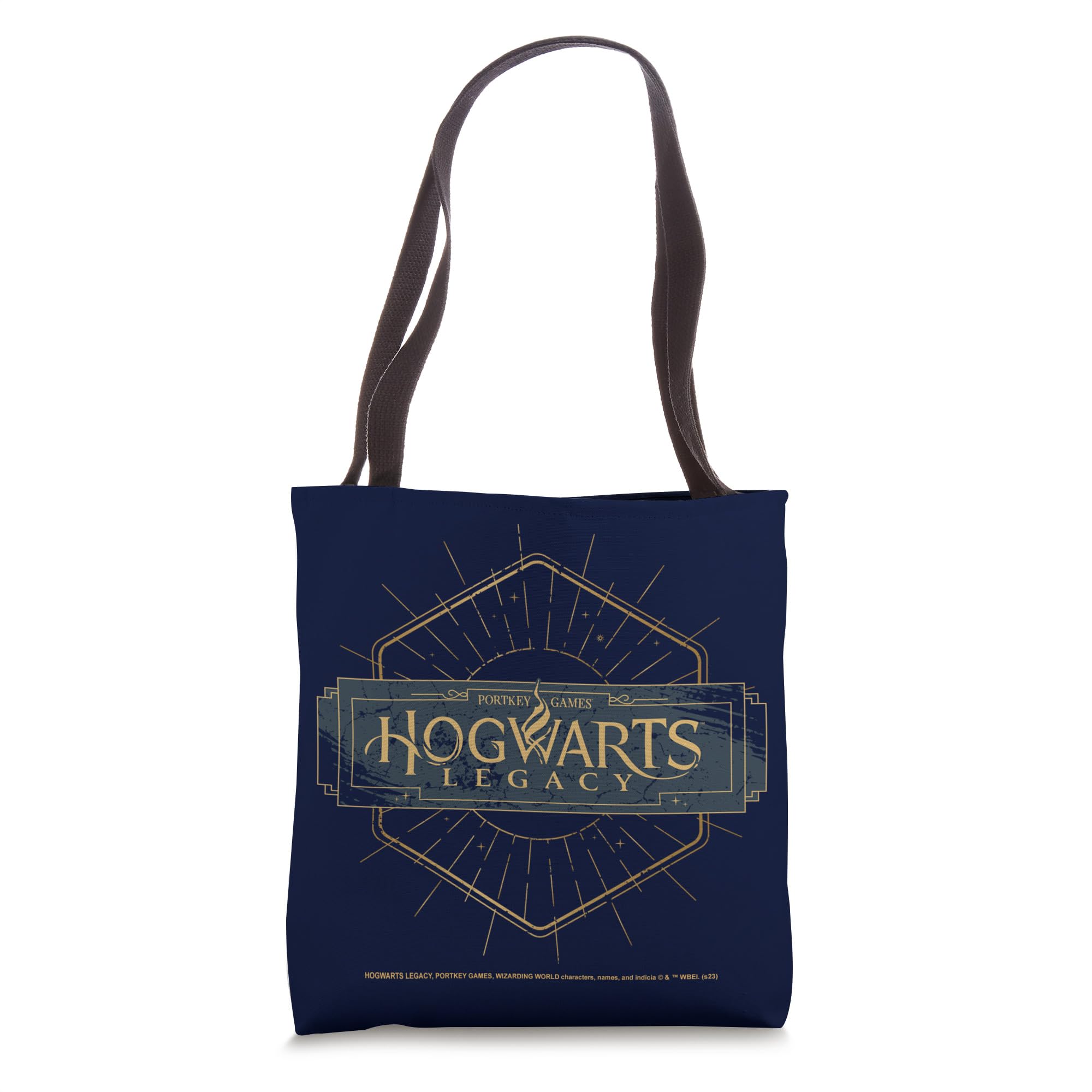 Hogwarts Legacy Gold Diamond Flame Logo V3 Tote Bag