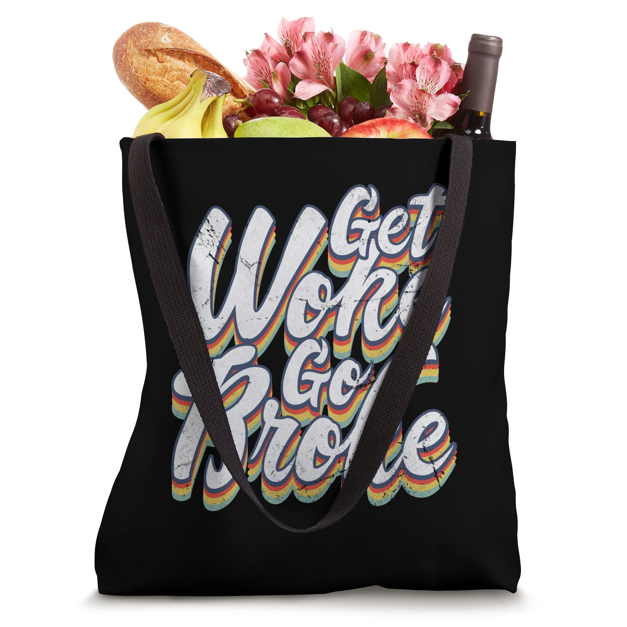 GET WOKE GO BROKE Tote Bag