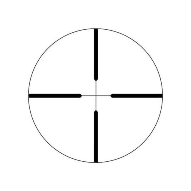 Sharpshooter 4-12x40 Adjustable Objective Scope & Ring Combo