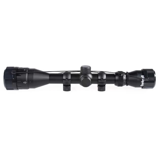 Sharpshooter 4-12x40 Adjustable Objective Scope & Ring Combo