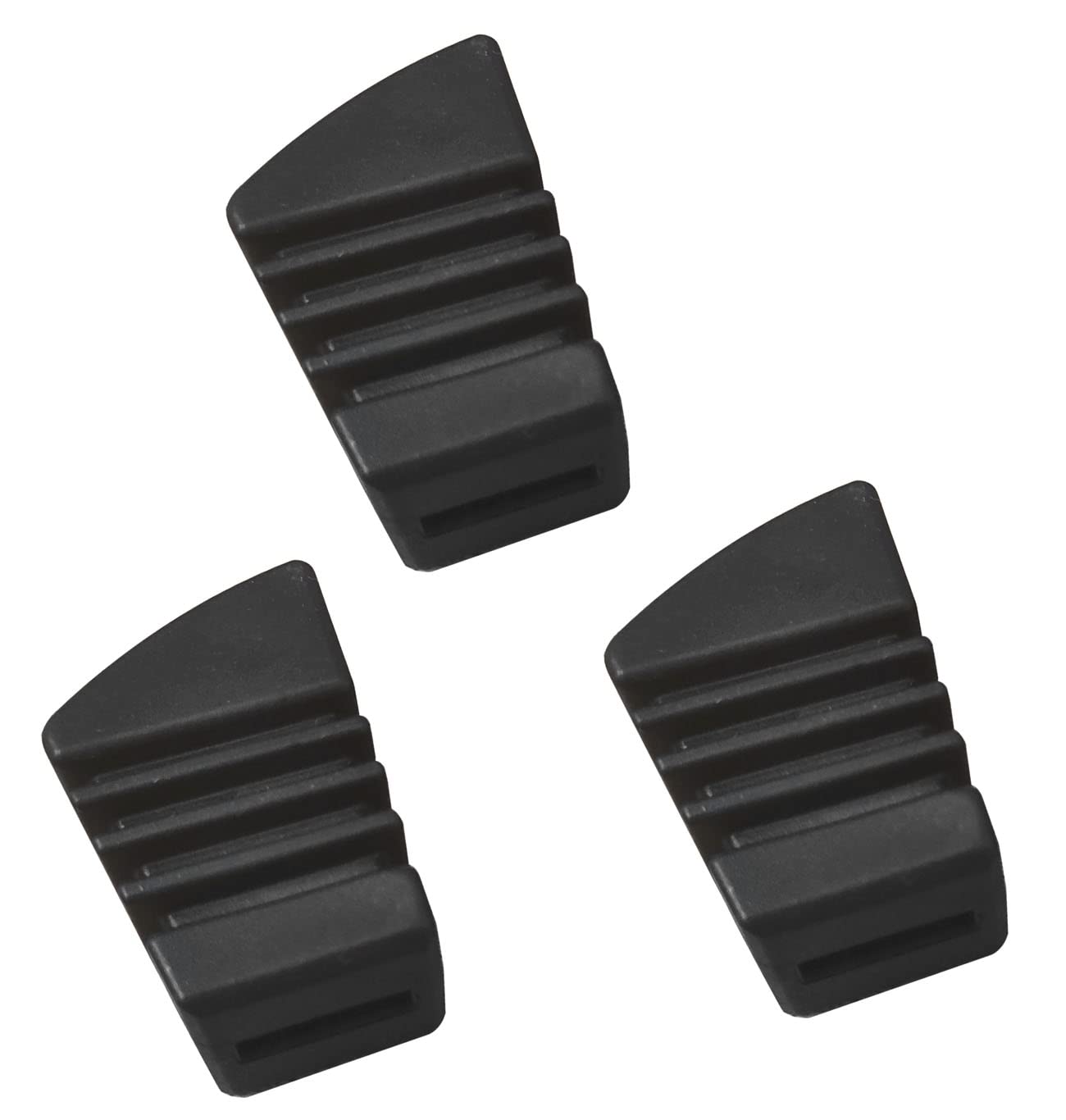 TUOREN 3/Pack Drum kit Rubber Feet Rack Stand Rubber Feet Drum Leg Protectors for Percussion Parts (Small - C)