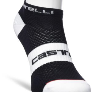 Castelli Lowboy 2 Sock Black White, L/Xl