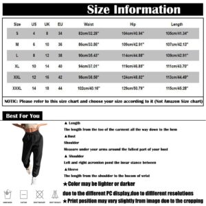 Gumipy Women's Joggers Pants with Pockets Loose Fit Tapered Fleece Sweat Pants Drawstring Lounge Trousers with Pockets