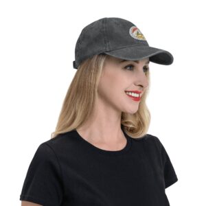 Coat of arms of South Ossetia Adult Cowboy Baseball Cap Comfortable and Breathable for Men and Women Black