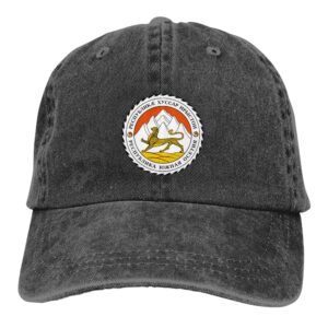 coat of arms of south ossetia adult cowboy baseball cap comfortable and breathable for men and women black