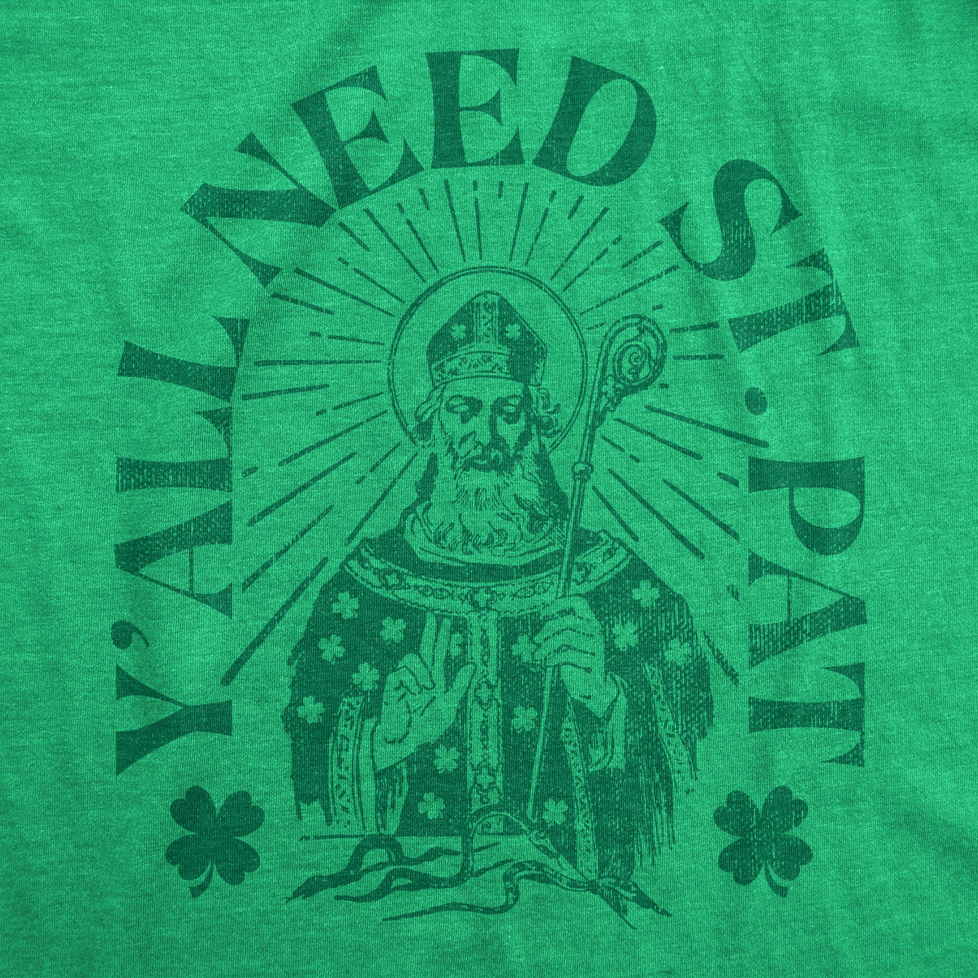 Mens Yall Need St Pat T Shirt Funny Saint Paddys Day Parade Lovers Tee for Guys Mens Funny T Shirts Saint Patrick's Day T Shirt for Men Novelty Tees for Green - XL