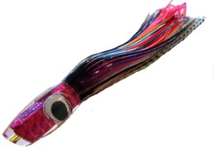 10.5" marlin trolling lure offshore trolling lure (purple/pink/black)