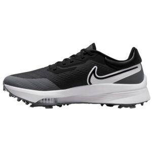 nike air zoom infinity tour next% men's golf shoes black/iron grey/dynamic turquoise/white size 12