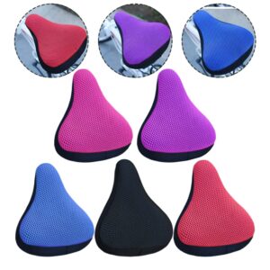 BESPORTBLE Road Bike Saddle Cover 5pcs Bicycle Seat Cover Car Seat Bike Nylon Exercise Seat