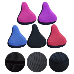 BESPORTBLE Road Bike Saddle Cover 5pcs Bicycle Seat Cover Car Seat Bike Nylon Exercise Seat