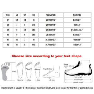 ZHOUXINGB Clear Heels for Women Hiking Shoes Women Lightweight Formal Sandals No Back Sneakers Closed Toe Shoes Gladiator Flats Gym Clear Heels for Women