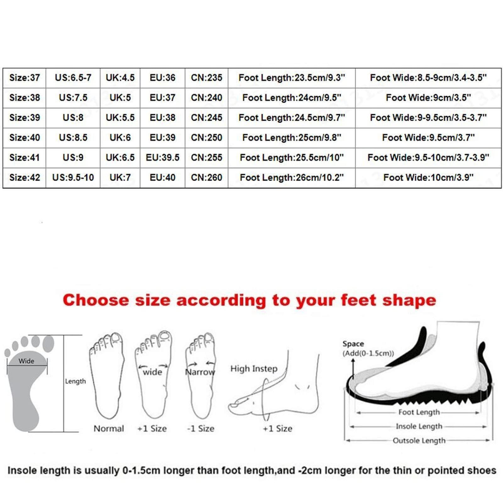 ZHOUXINGB Clear Heels for Women Comfortable Sandals for Women Comfortable Sandals Running Sneakers Closed Toe Shoes Low Heel Booties Business Hiking Shoes for Women