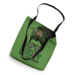 Lucky Real Estate Agent St. Patrick's Day Real Estate Agents Tote Bag