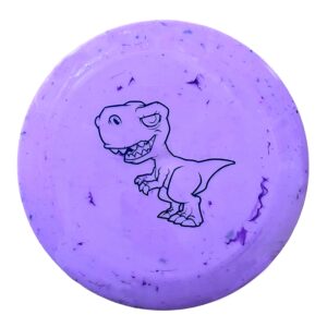 tyrannosaurus rex disc golf distance driver for children | ultra lightweight | made by dino discs