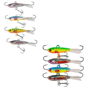 thkfish ice fishing jigs vertical jigs kit ice fishing tackle a-10g+d-21g