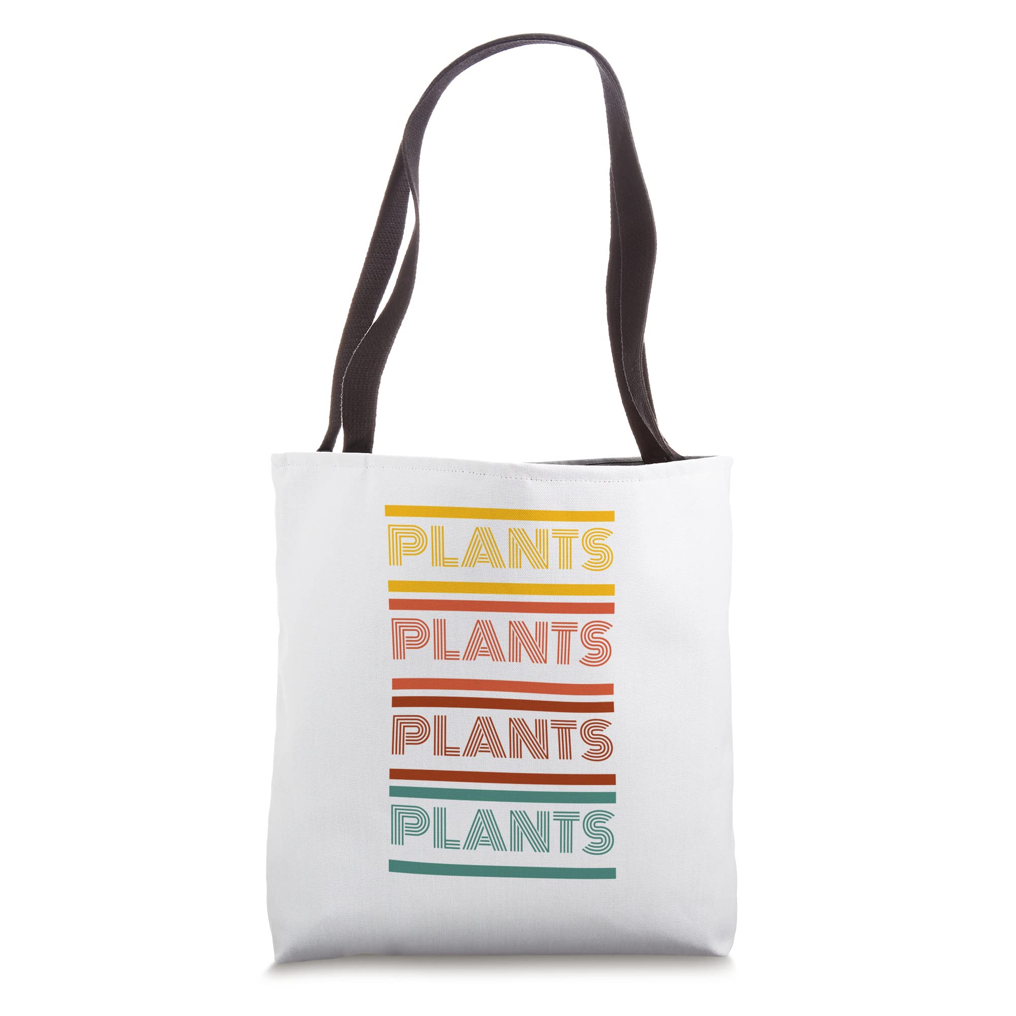 Retro Plants Tote Bag