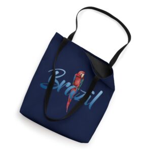 Brazil Scarlet Macaw Parrot Ornithologist Animal Lover Tote Bag