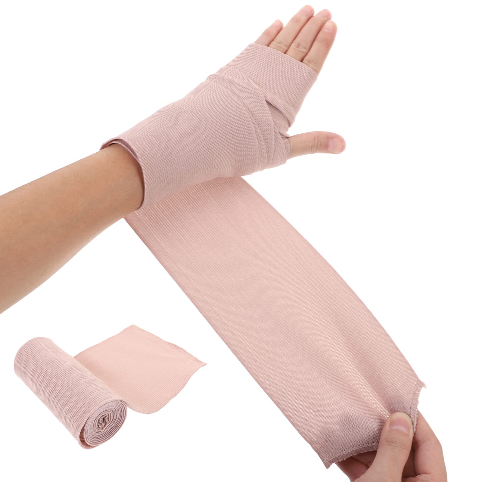 Healeved 4pcs Bges Pressure Medicals Cohesive Tape Wrap Latex- Free Hook and Foot Wrap Leg Wraps First Aid Supplies