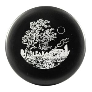 doomsday discs bleak disc golf straight putter in ration plastic (black)