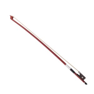 vaguelly 1/4 violin bow with horse hair light weight student practice violin bow(random color)