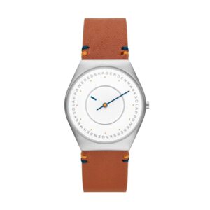 skagen men's grenen solar halo quartz watch