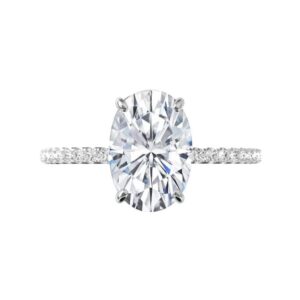 4.80 ct oval colorless moissanite engagement ring 925 sterling silver, 10k 14k 18k solid gold wedding band eternity solitaire ring vintage antique, anniversary, promise gift her (moissanite)