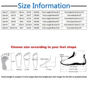 ZHOUXINGB Sandalias Para Mujer Elegantes, House Slippers for Women Training Sandals Plus Size Sneakers White Shoes Knee High Heels Flip Flop Summer Sandals for Women