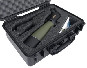 case club pre-cut waterproof case to fit gosky 20-60x80 spotting scope (base model)