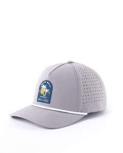 palm coast to coast snapback (grey)