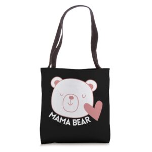 mother's day & special occasion gift for mom: mama bear tote bag