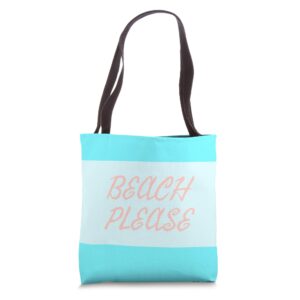 Beach image Tote Bag