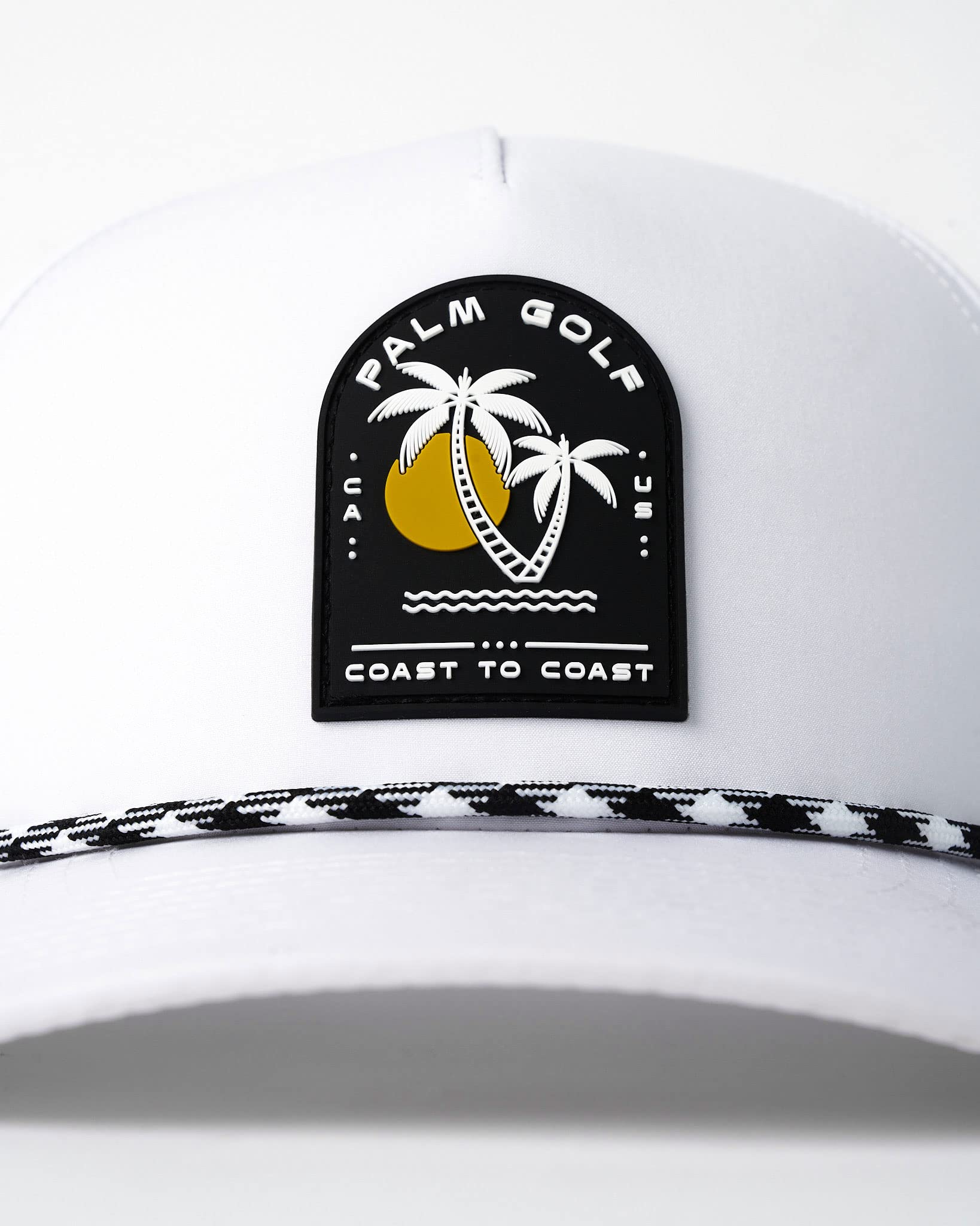 Palm Coast to Coast Snapback (White)