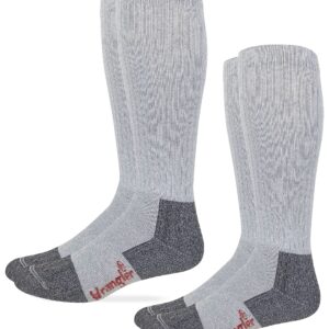 Wrangler Riggs Mens Cotton Tall Work Boot Socks 2 Pair Pack (as1, alpha, l, regular, regular)