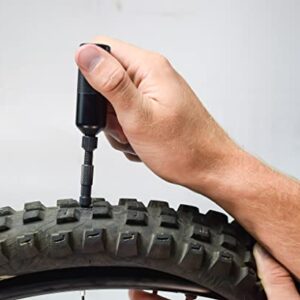 Stop & Go 200 Mini Pocket Plugger Tubeless Tire Repair for Bicycles and e-Bikes Works on BMX, XC, Mountain, Road, and Gravel