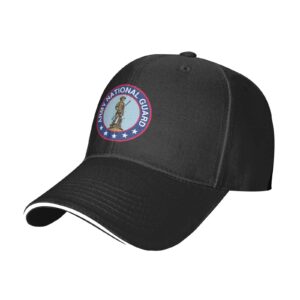 seal of the united states army national guard adult casual sandwich baseball cap comfortable and breathable for both men and women