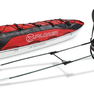 Fjellpulken Xplorer 168 cm Expedition Pulk, Ultimate Utility Sled for Extreme Adventures - Advanced Engineering, Durability, Comfort & Versatility Snow Sled